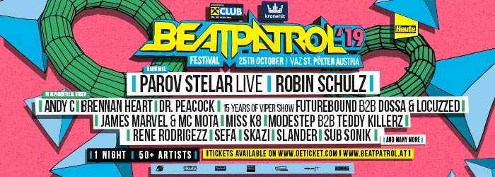 Beatpatrol 2019: Das sind die ersten Acts