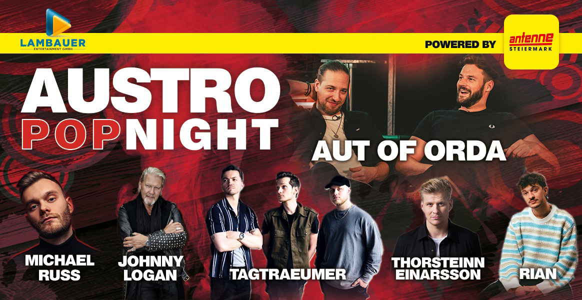 Gewinnspiel: Erlebe die Austro Pop Night 2025 live!