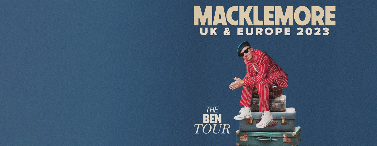 Jetzt Tickets für Macklemore bei oeticket.com sichern!