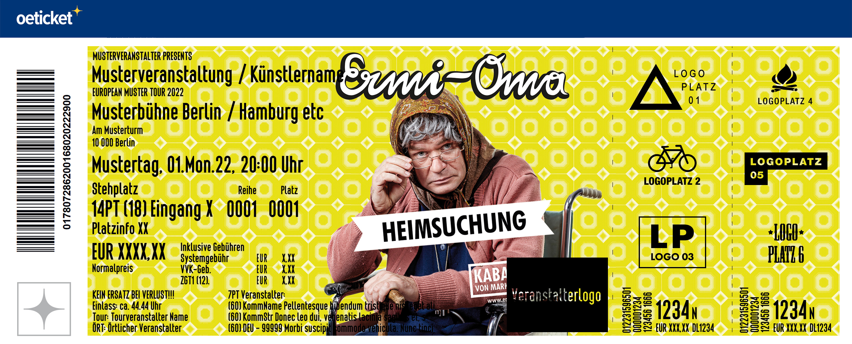 Jetzt Tickets für Markus Hirtler als Ermi-Oma - Heimsuchung bei ...