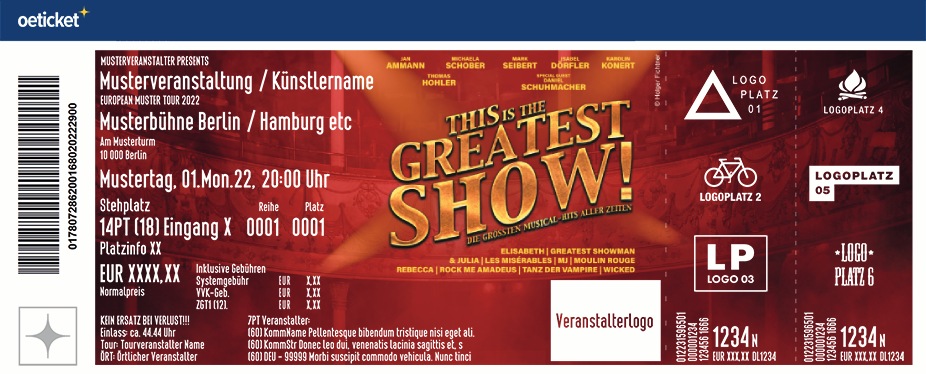Tickets for THIS is the GREATEST SHOW! in NÜRNBERG
